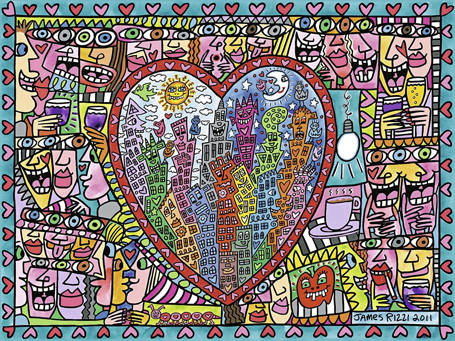 James Rizzi - Liste de 3 puzzles - Puuzzle.fr