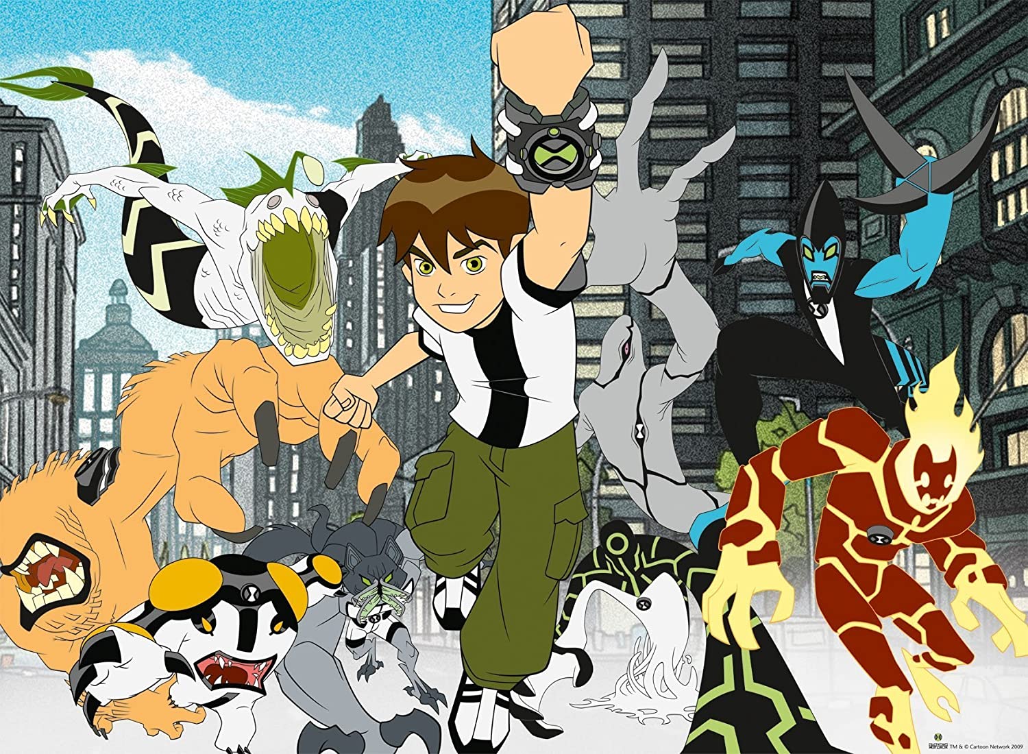 Ben 10 - Liste de 9 puzzles - Puuzzle.fr